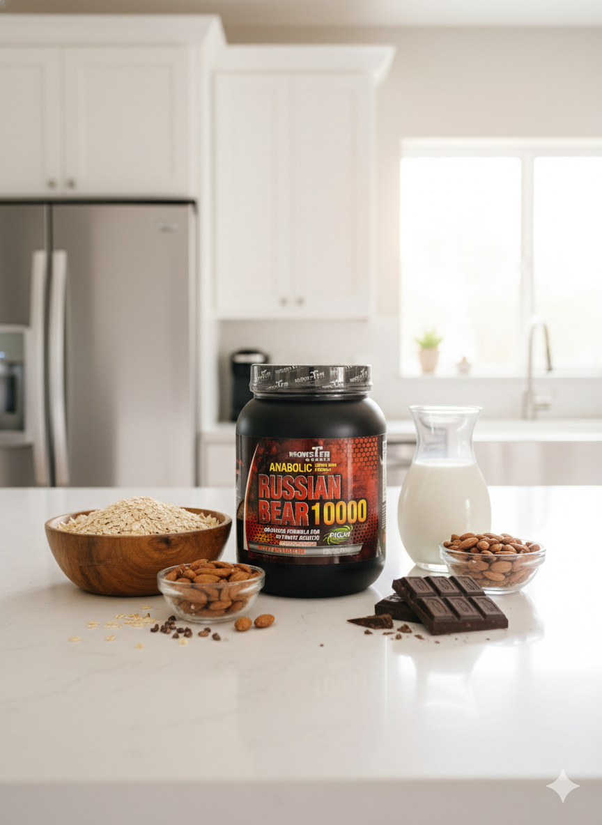 Russian Bear 1 kg Protein Box | Made In Pakistan – Garnish Nutrition